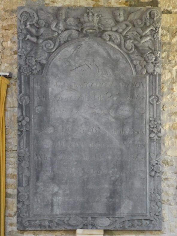 Folkingham, St Andrew, Nave, Monument - Society for Lincolnshire ...