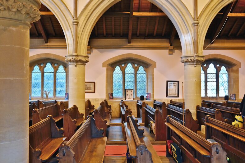 Fosdyke, All Saints, South Aisle, View - Society for Lincolnshire ...