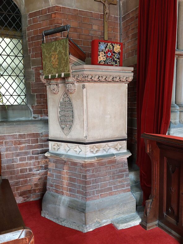 Fotherby, St Mary, Pulpit - Society for Lincolnshire History & Archaeology