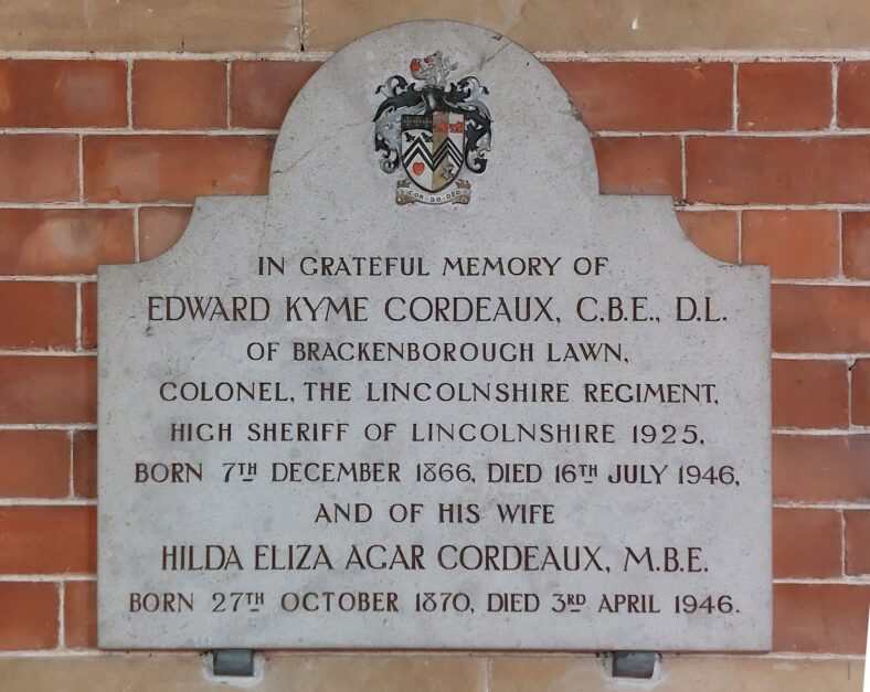 Fotherby, St Mary, Nave, Monument (Edward Cordeaux) - Society for ...