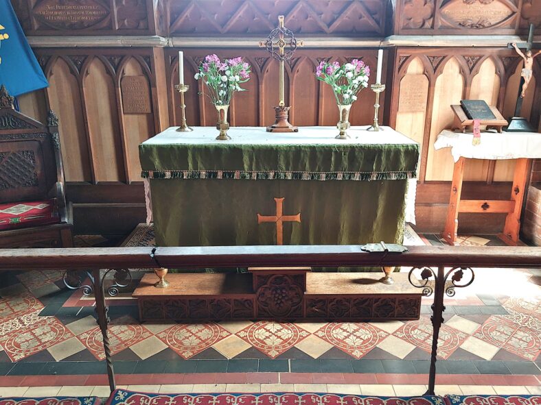 Fotherby, St Mary, Chancel, Sanctuary - Society for Lincolnshire ...