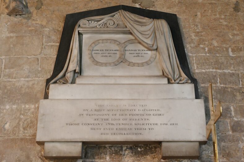 Frampton, St Mary, Chancel, Memorial (Tunnard) - Society for ...