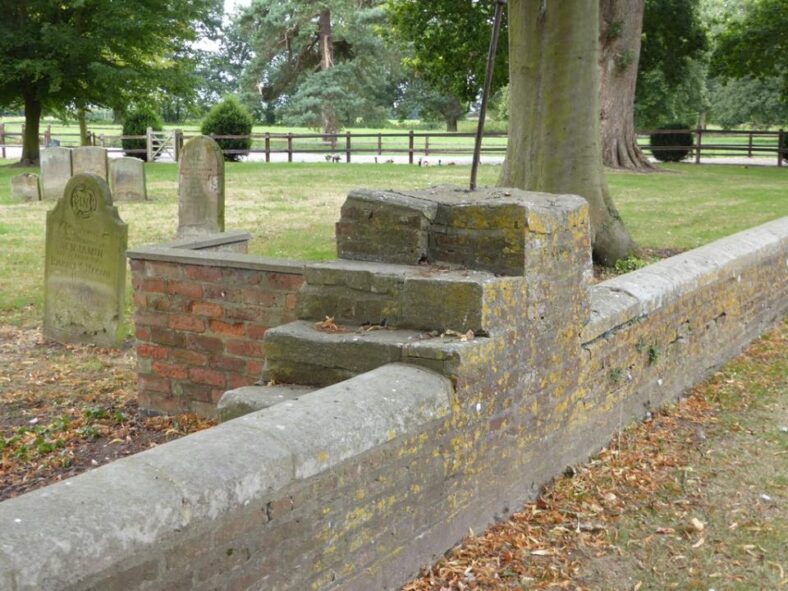 Frampton, St Mary, Churchyard, Mounting Block & Wall - Society for ...