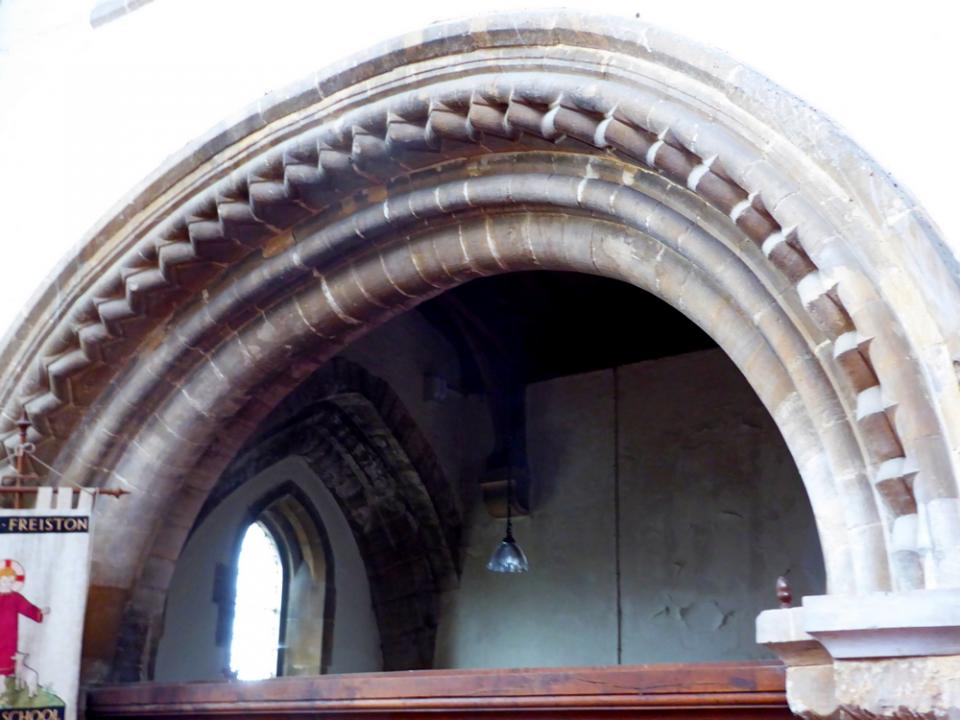 Freiston, St James, Arcade Arch - Society for Lincolnshire History ...