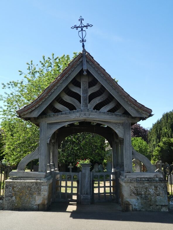 Fulbeck, St Nicholas, Churchyard, Lychgate - Society for Lincolnshire ...