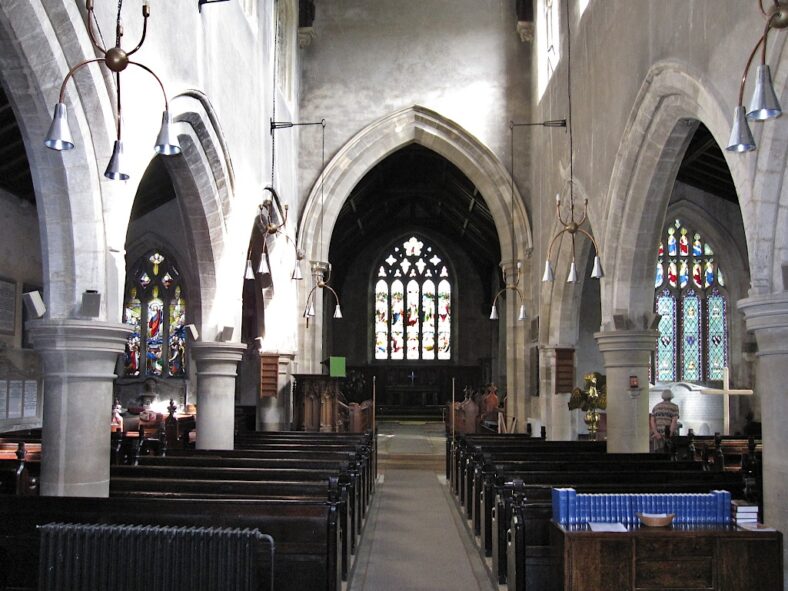 Fulbeck, St Nicholas, Nave - Society for Lincolnshire History & Archaeology