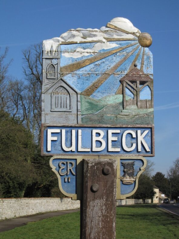 Fulbeck, Village Sign - Society for Lincolnshire History & Archaeology