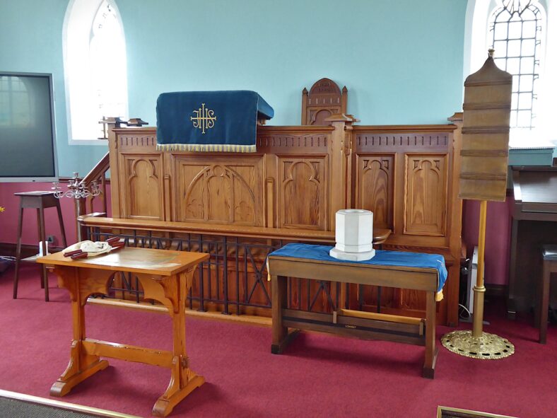 Gosberton Clough, Methodist Chapel, Interior, Pulpit - Society for ...