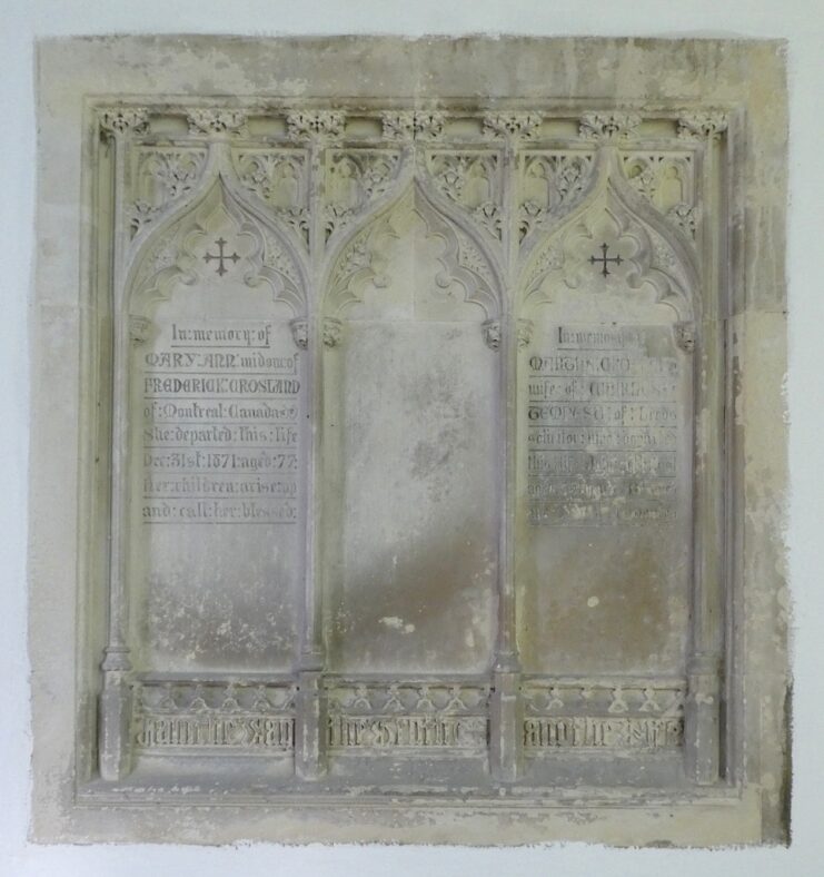 Grainthorpe, St Clement, Chancel, Monument - Society for Lincolnshire ...