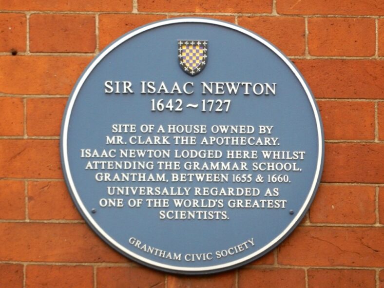 Newton, Isaac - mathematician & scientist - Society for Lincolnshire ...