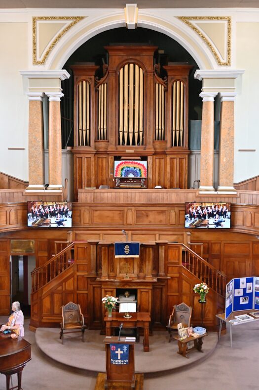 Grantham, Wesleyan Methodist Chapel, Pulpit & Organ - Society for ...