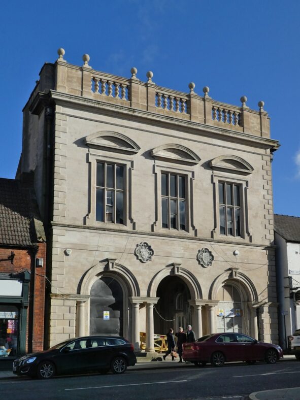 Grantham, Westgate Hall, Corn Exchange - Society for Lincolnshire ...