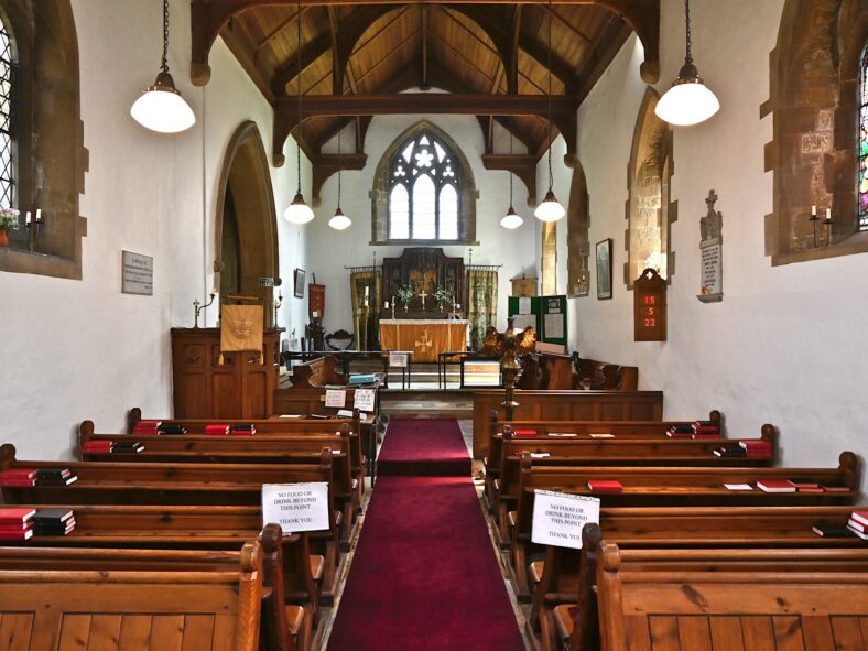 Grayingham, St Radegund, Interior - Society for Lincolnshire History ...
