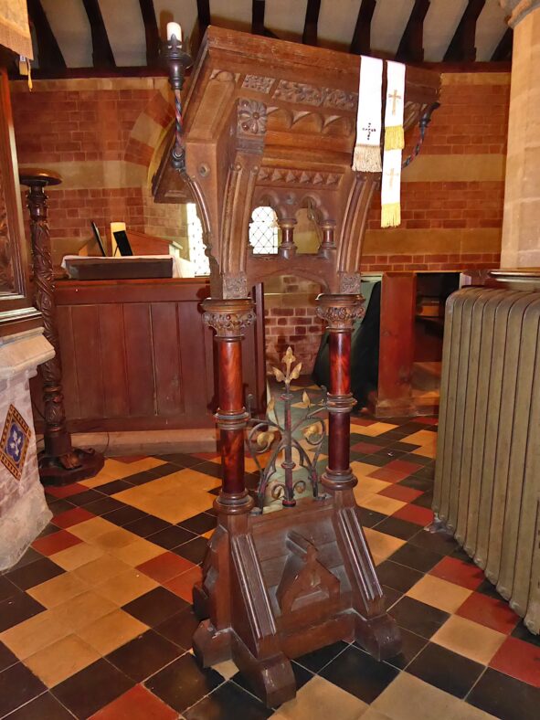 Great Carlton, St John Baptist, Lectern - Society for Lincolnshire ...