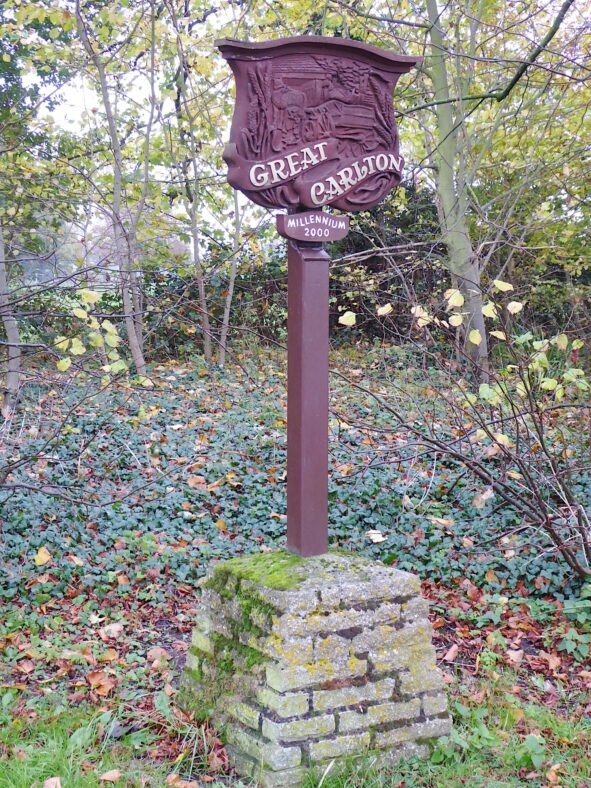 Great Carlton, Village Sign - Society for Lincolnshire History ...