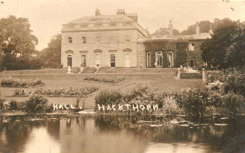 Hackthorn, Hall - Society for Lincolnshire History & Archaeology