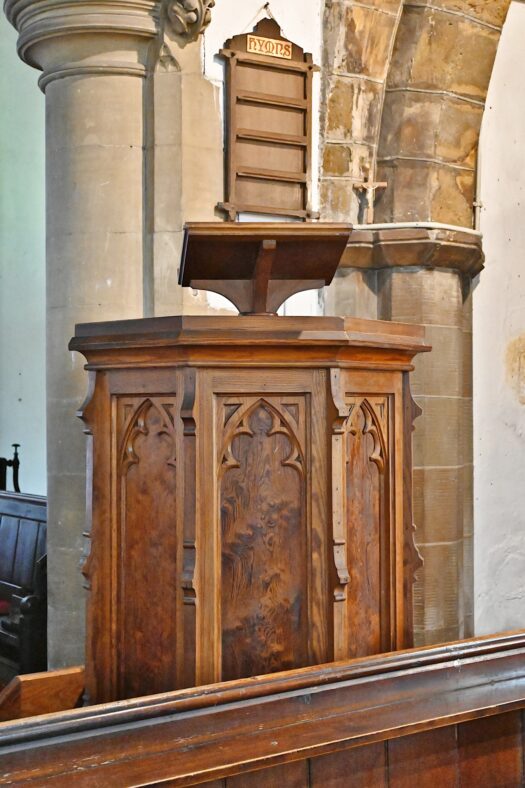 Hagworthingham, Holy Trinity, Nave, Pulpit - Society for Lincolnshire ...