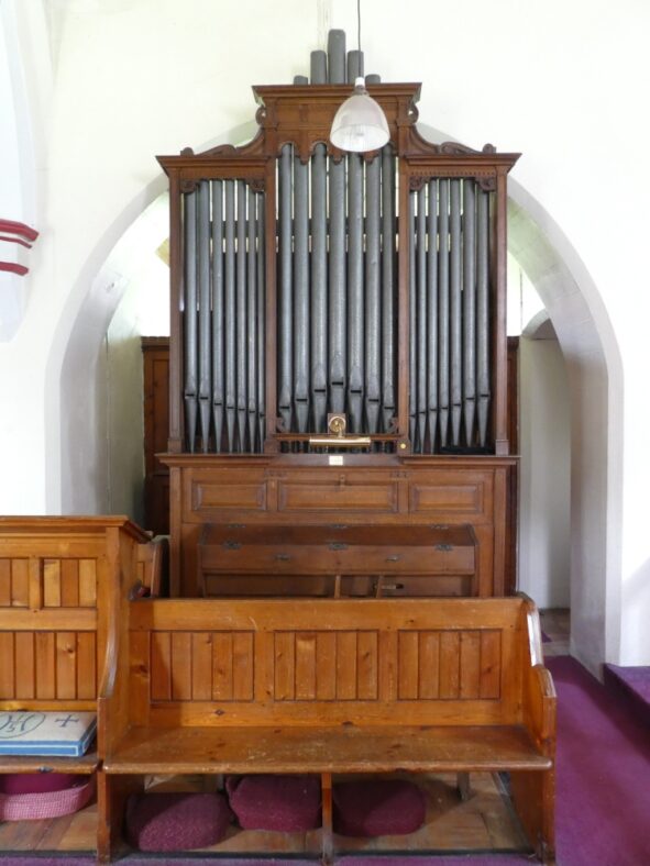 Hemingby, St Margaret, Chancel, Organ - Society for Lincolnshire ...