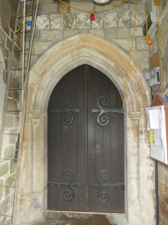 High Toynton, St John Baptist, Tower Porch, Interior - Society for ...
