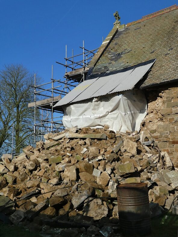 High Toynton, St John Baptist, Tower Porch Collapse - Society for ...
