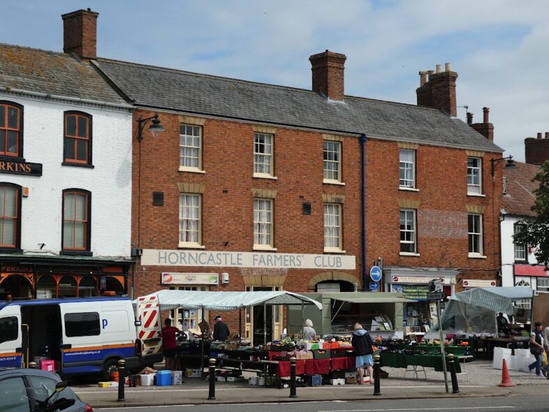 Horncastle, Market Place, Farmers Club - Society for Lincolnshire ...