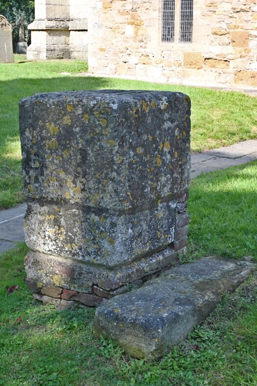 Immingham, St Andrew, Churchyard, Cross Base - Society for Lincolnshire ...