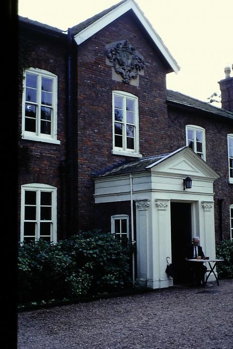 Kettlethorpe Hall, porch