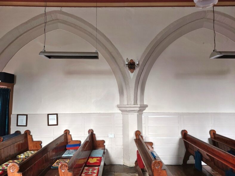 Langton by Horncastle, St Margaret, Interior - Society for Lincolnshire ...