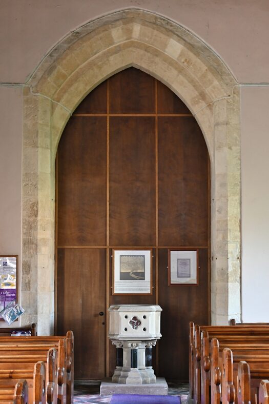 Langton by Wragby, St Giles, Tower Arch - Society for Lincolnshire ...