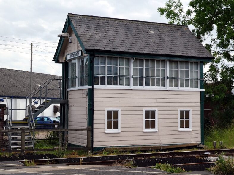 Langworth, Railway Signal Box - Society for Lincolnshire History ...