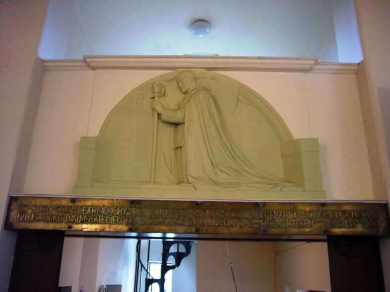 Langworth, St Hugh, memorial plaque - Society for Lincolnshire History ...