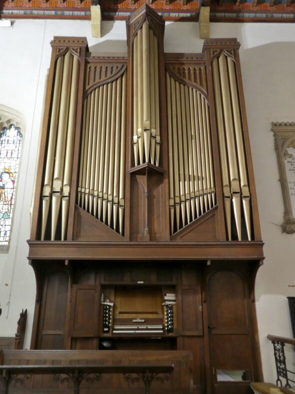 Leadenham, St Swithin, Chancel, Organ - Society for Lincolnshire ...