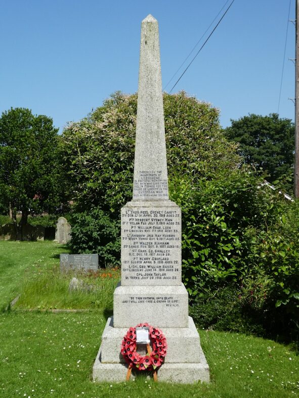 Legbourne, All Saints, Churchyard, War Memorial - Society for ...