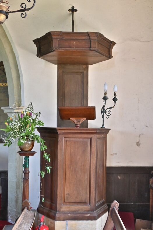 Legsby, St Thomas, Nave, Pulpit - Society for Lincolnshire History ...