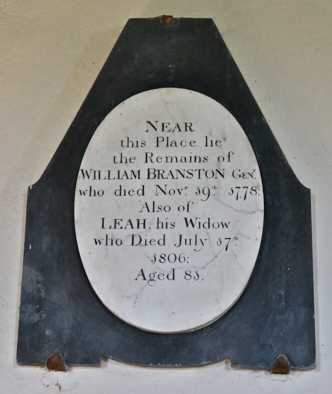 Legsby, St Thomas, Nave, Memorial - Society for Lincolnshire History ...