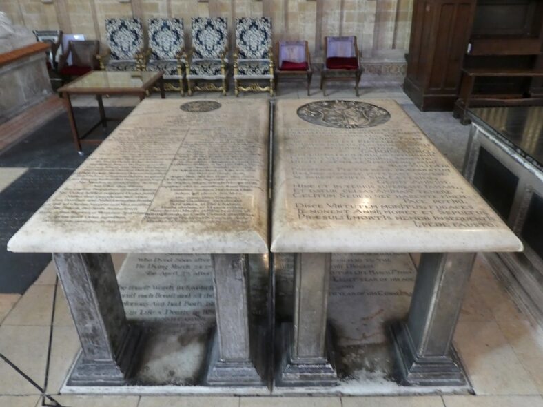 Lincoln Cathedral, Angel Choir, Gardiner Table Tombs - Society for ...