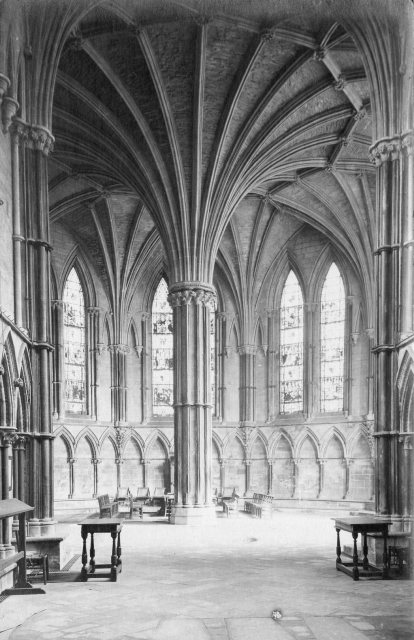 Lincoln Cathedral, Chapter House - Society for Lincolnshire History ...