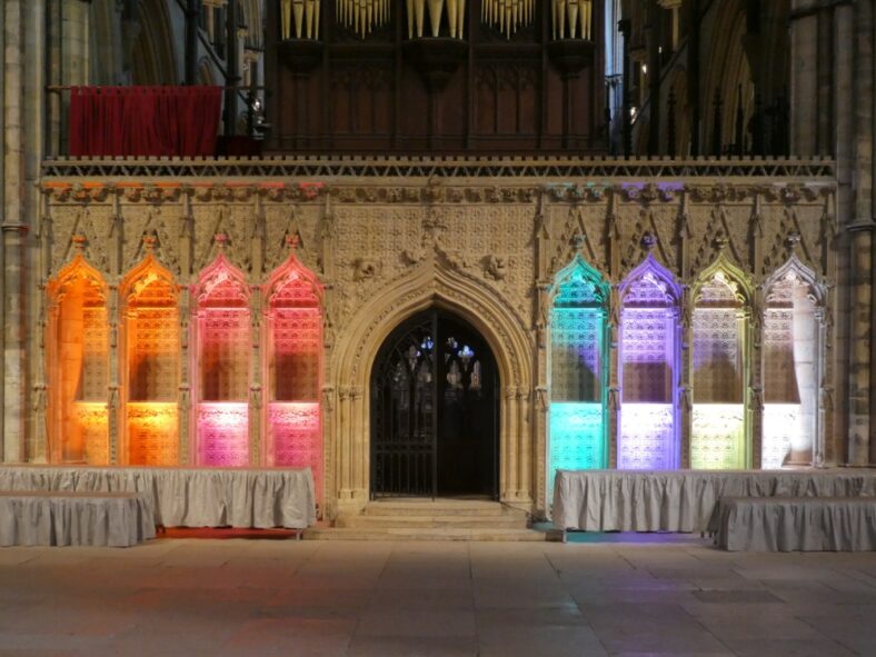 Lincoln Cathedral, St Hugh's Choir, Pulpitum Screen - Society for ...