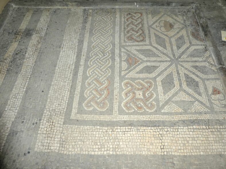 Lincoln, Cathedral, Roman Mosaic - Society for Lincolnshire History ...