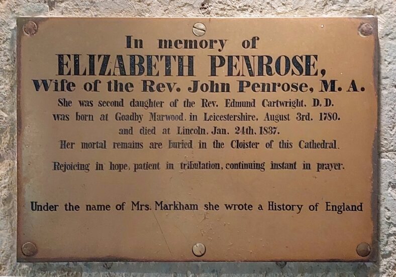 Lincoln Cathedral, Cloisters, The Slype, Memorial - Society for ...