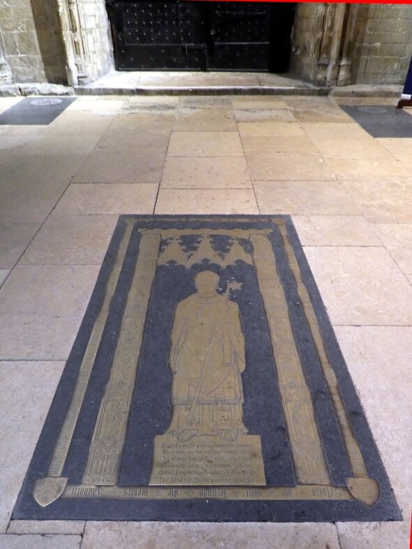 Lincoln Cathedral, Narthex, Brass - Society for Lincolnshire History ...