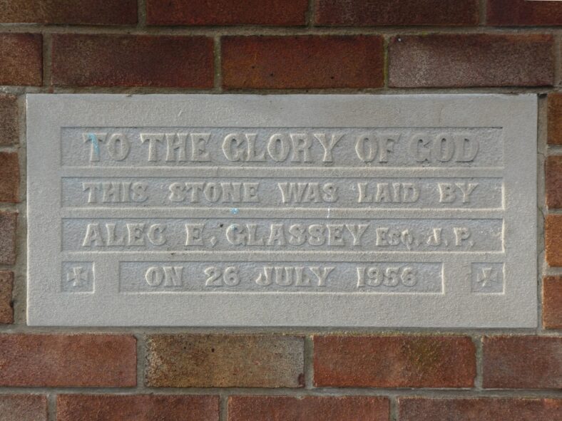 Lincoln, Ermine United Reformed Church, Foundation Stone - Society for ...