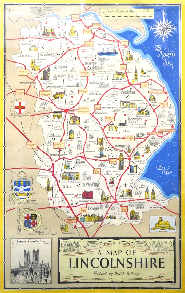 Lincolnshire British Railways Map - Society for Lincolnshire History ...