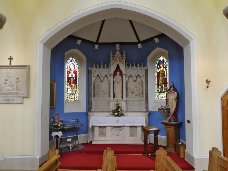 Lincoln, St Hugh's Roman Catholic Church, Side Chapel - Society for ...