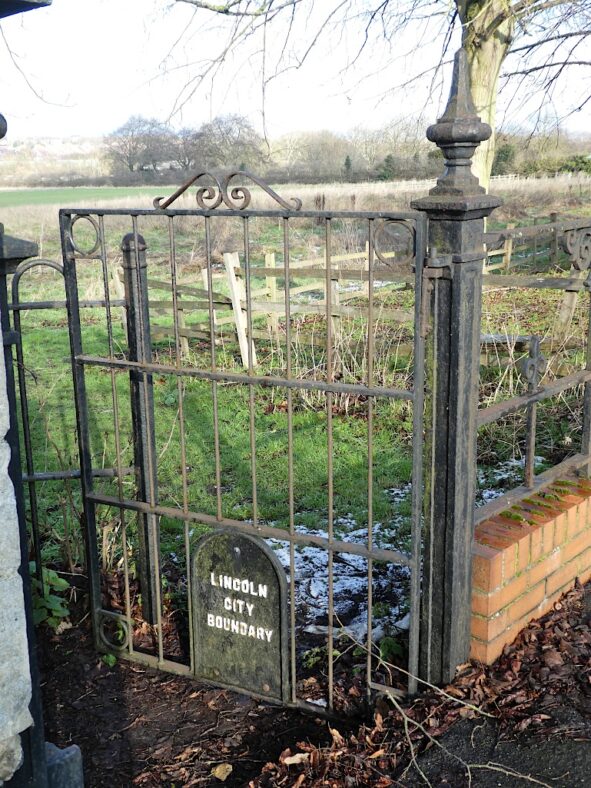 Lincoln, Washingborough Road, City Boundary Marker - Society for ...