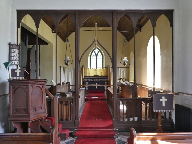 Lissington, Saint John the Baptist, Nave - Society for Lincolnshire ...
