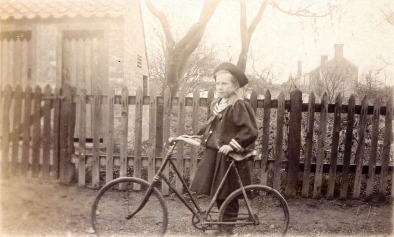 Lissington, cyclist - Society for Lincolnshire History & Archaeology