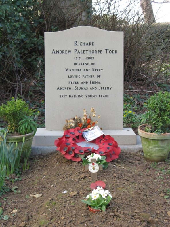 Little Ponton, St Guthlac, Richard Todd's Gravestone - Society for ...