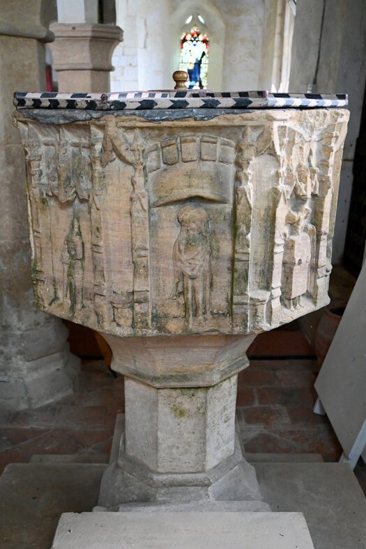 Little Steeping, St Andrew, South Aisle, Font - Society for ...