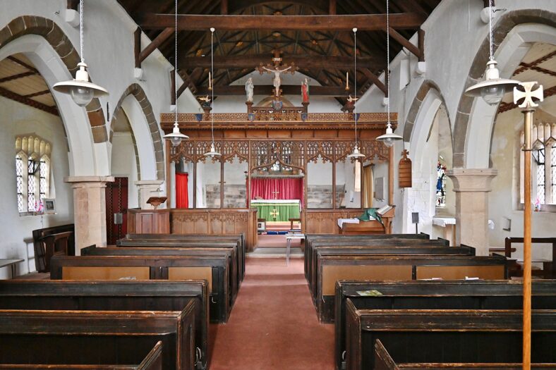 Little Steeping, St Andrew, Nave - Society for Lincolnshire History ...